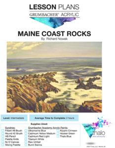 Maine Coast Rocks – Thalo Media Shop